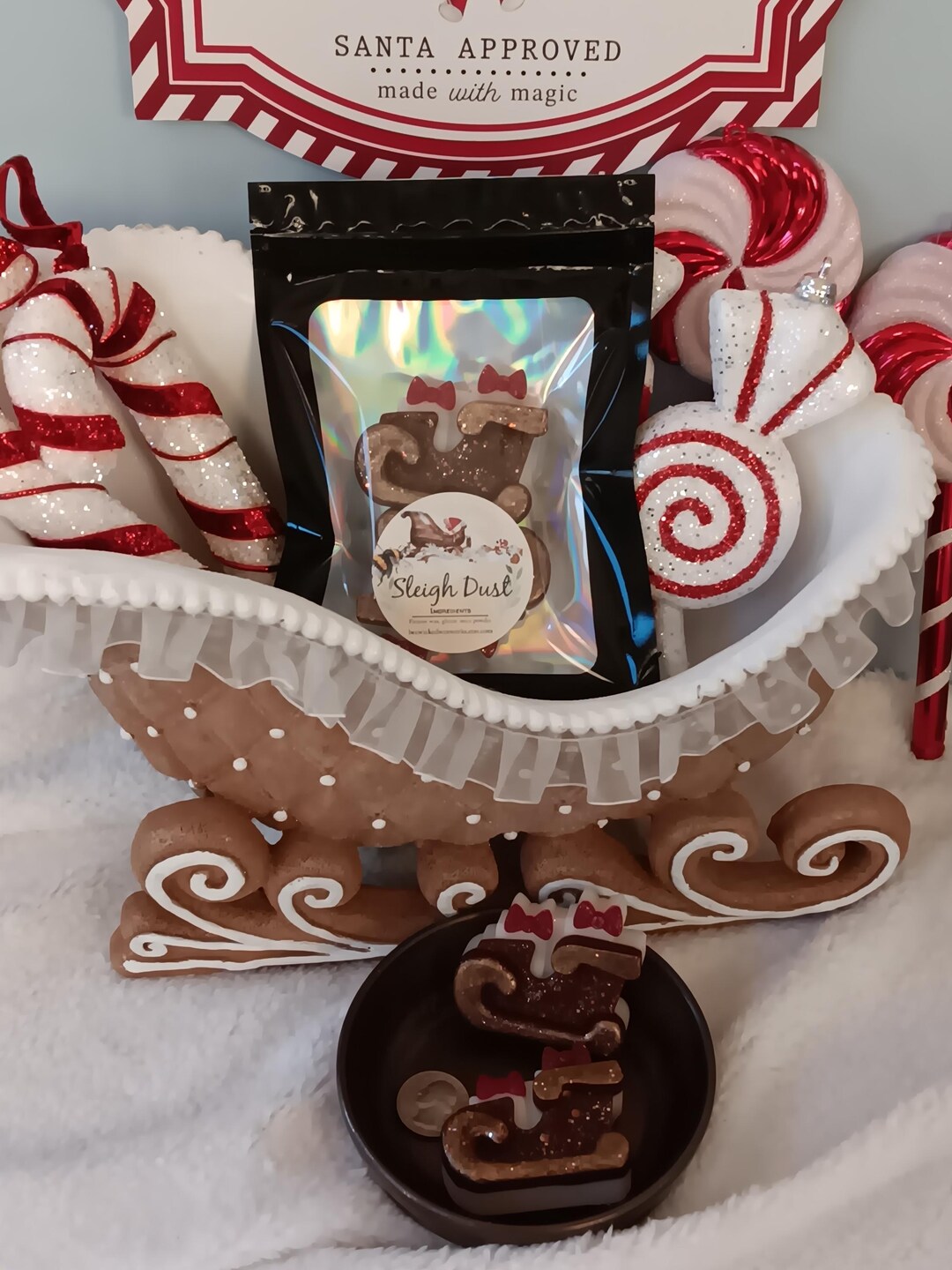 Sleigh Dust Wax Melts Holiday Wax Melt Gift for Christmas Gift for Wax ...