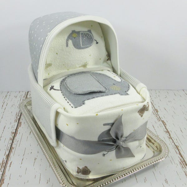 Diaper Cake Bassinet - Etsy