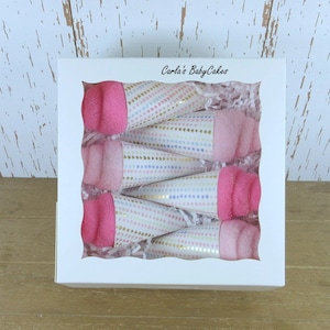 Washcloth Ice Cream Cone, Baby Ice Cream Cone, Baby Shower Gift, New ...