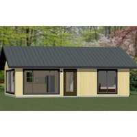 20x10 Tiny House 1-bedroom 1-bath 281 Sq Ft PDF Floor Plan Instant ...