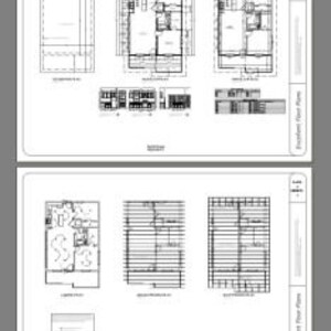 26x34 House -- 2-bedroom 1-bath -- 884 Sq Ft -- PDF Floor Plan ...