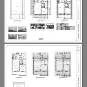 26x34 House -- 1-bedroom 1-bath -- 884 Sq Ft -- PDF Floor Plan ...