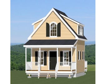 16x20 House Plan | Etsy