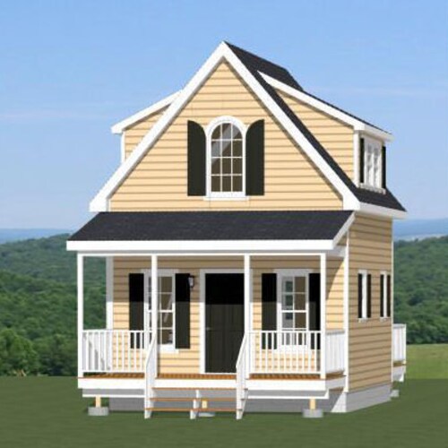 20x10 Tiny House 1-bedroom 1-bath 281 Sq Ft PDF Floor - Etsy