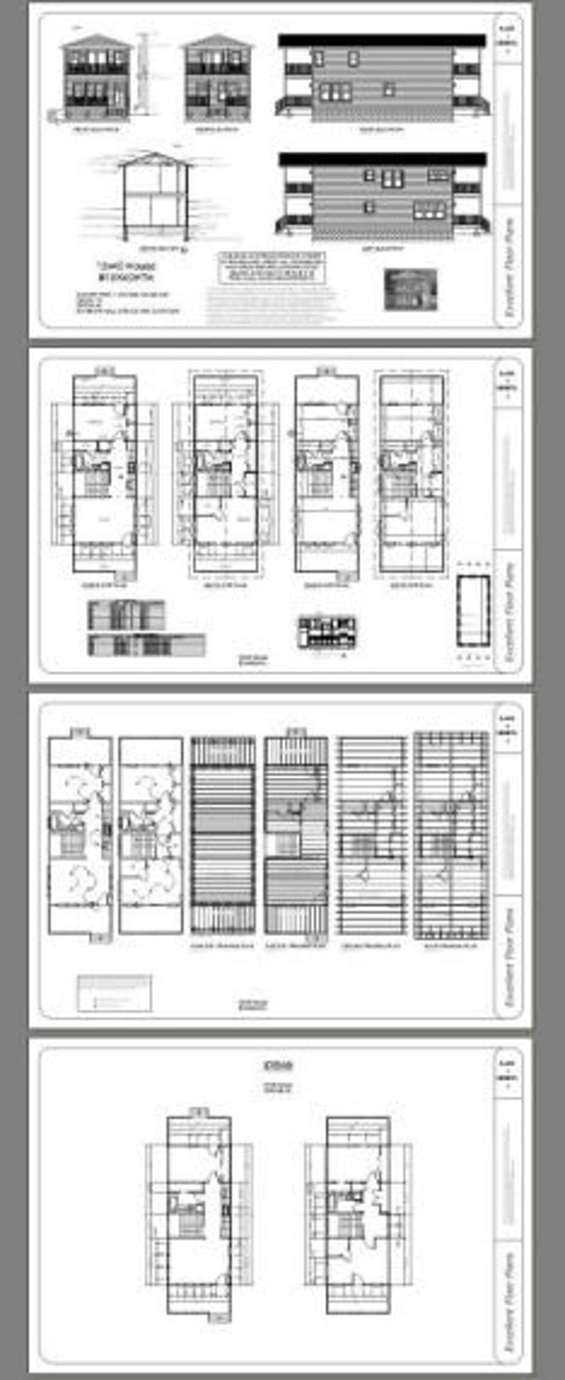 18x40 House -- 3-bedroom 2-bath -- 1,292 Sq Ft -- PDF Floor Plan ...