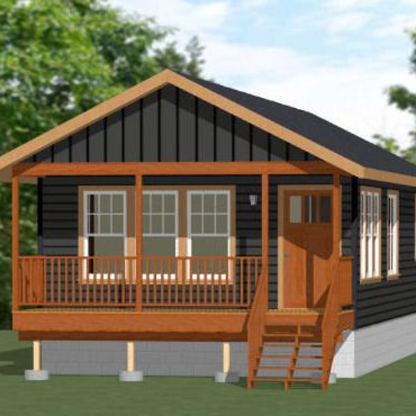 18x40 House Plans - Etsy