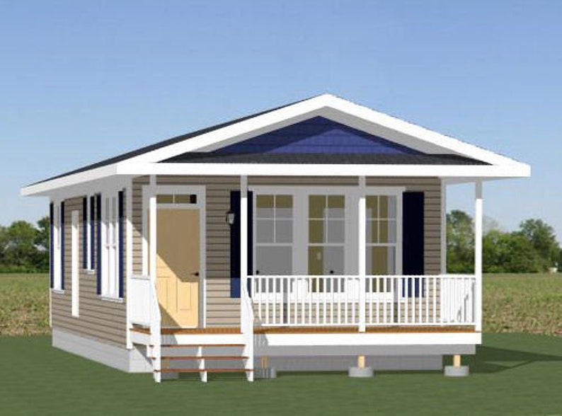 18x40 House -- 2-bedroom 1-bath -- 720 Sq Ft -- PDF Floor Plan ...