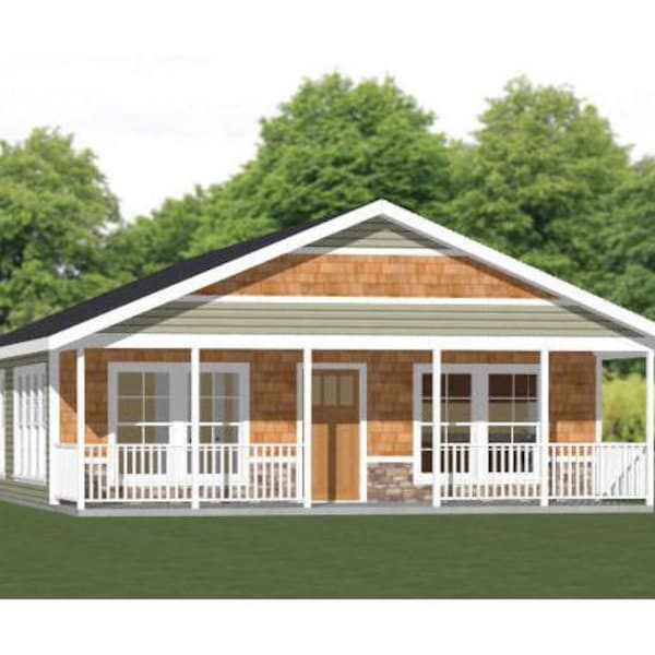 28x40 House Plan - Etsy