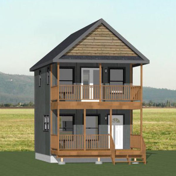 16x20 House Plan - Etsy