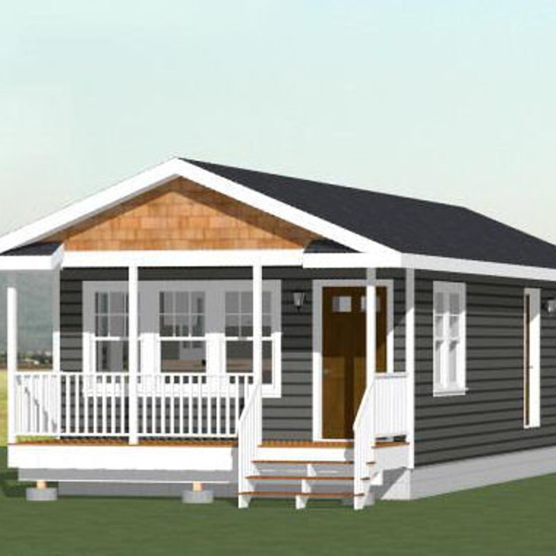 Tiny House Plans 16x40 - Etsy