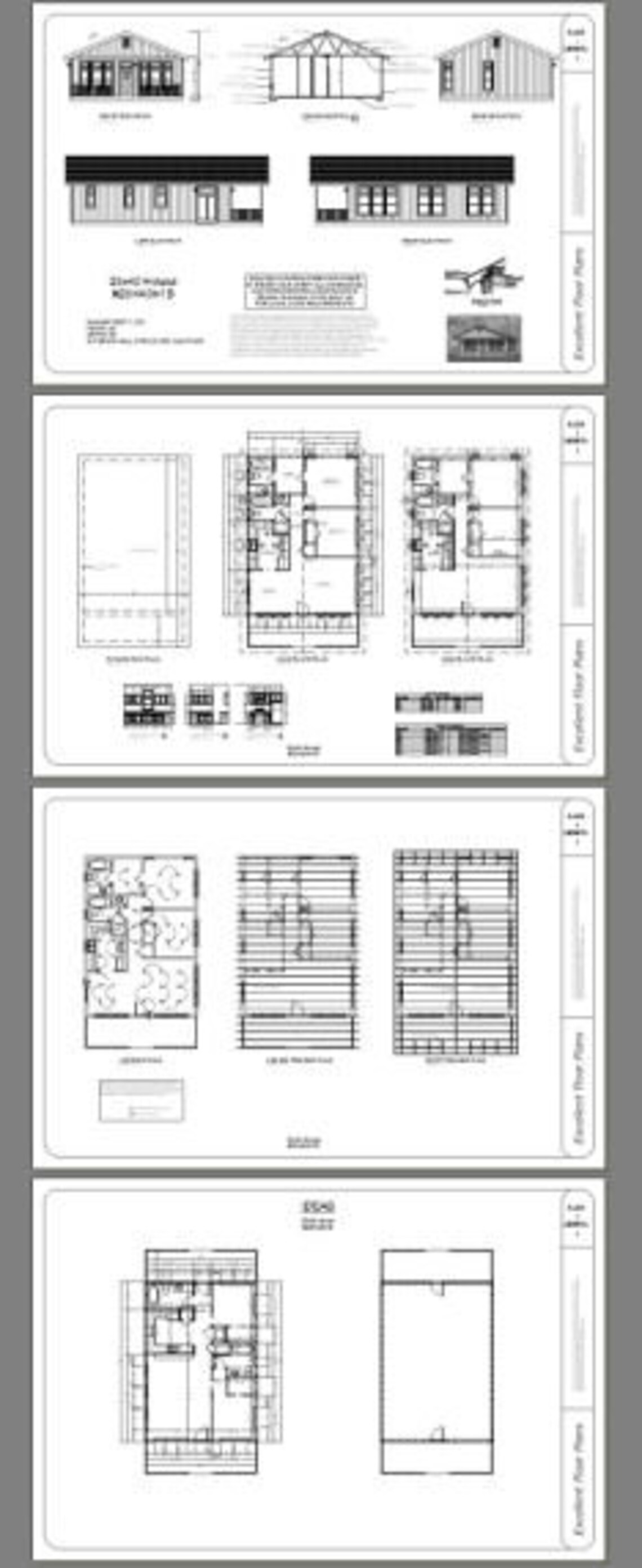 28x40 House -- 2-bedroom 2-bath -- 1,120 Sq Ft -- PDF Floor Plan ...