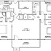 46x30 House -- 3-bedroom 2-bath -- 1,380 Sq Ft -- PDF Floor Plan ...