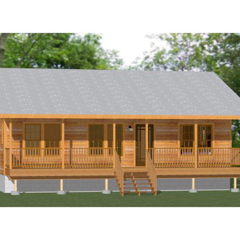 24x40 House Plans - Etsy