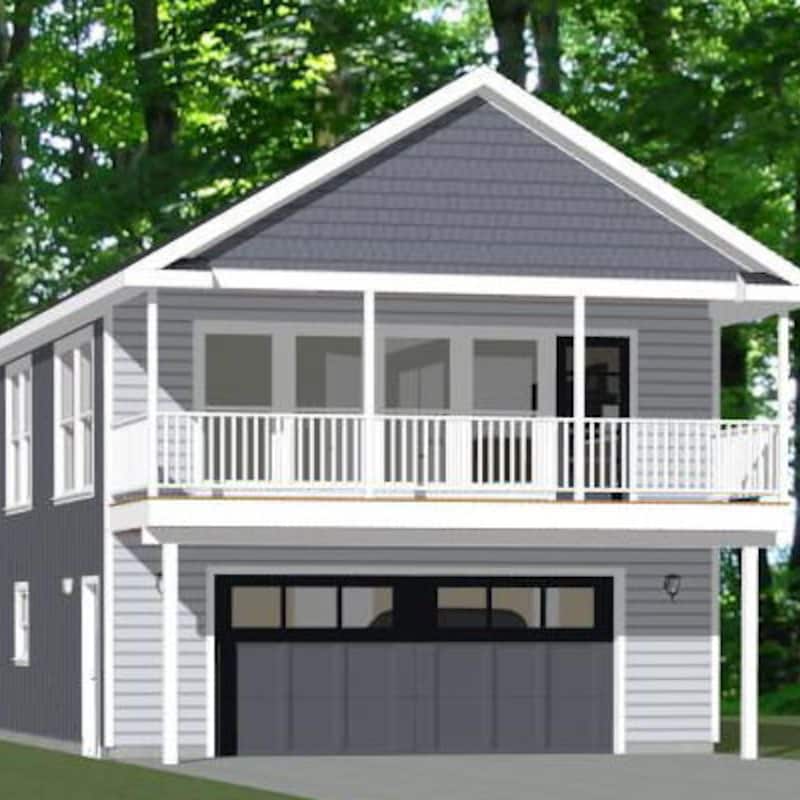 24x32 House Plan - Etsy