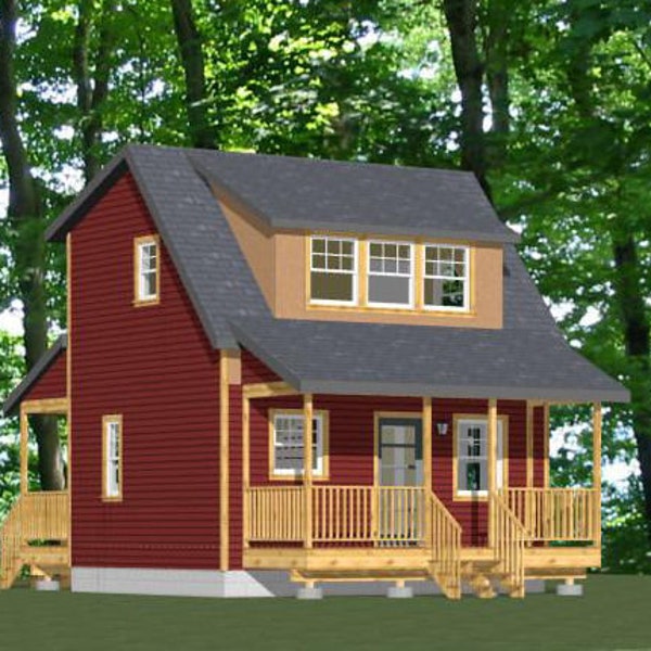 16x20 House Plan - Etsy