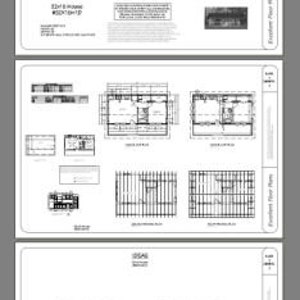 32x16 House -- 1-bedroom 1-bath -- 512 Sq Ft -- PDF Floor Plan ...
