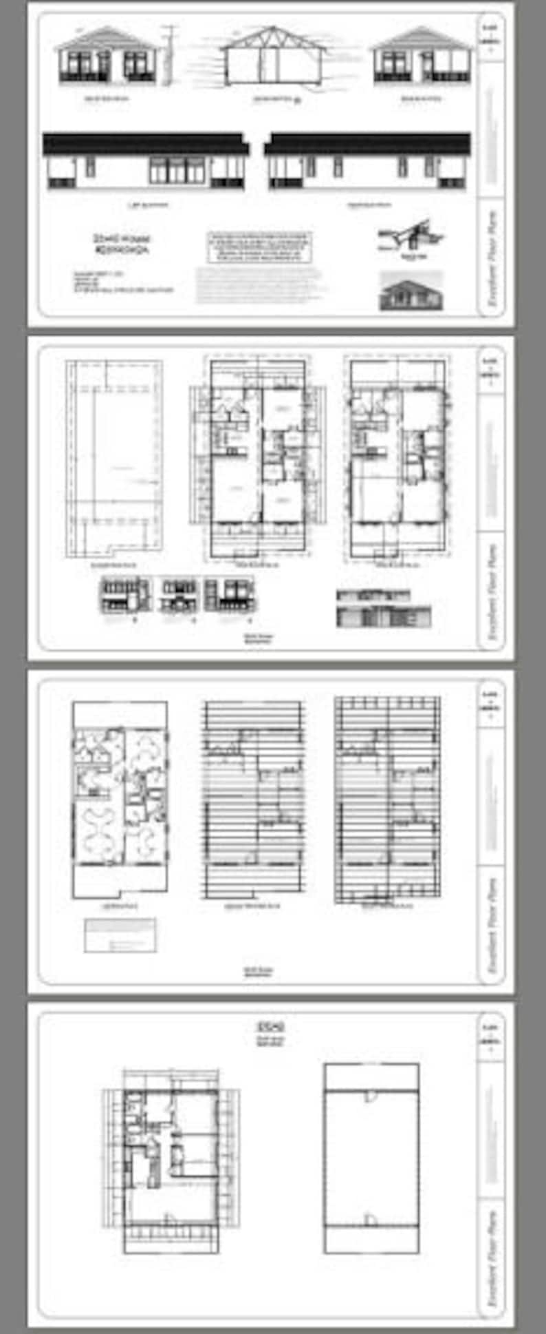 28x40 House 2-bedroom 2-bath 1120 Sq Ft PDF Floor - Etsy Canada