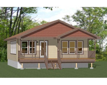 28x28 House Plans - Etsy UK