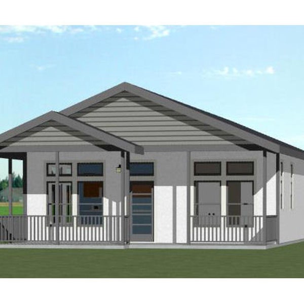 28x40 House Plan - Etsy