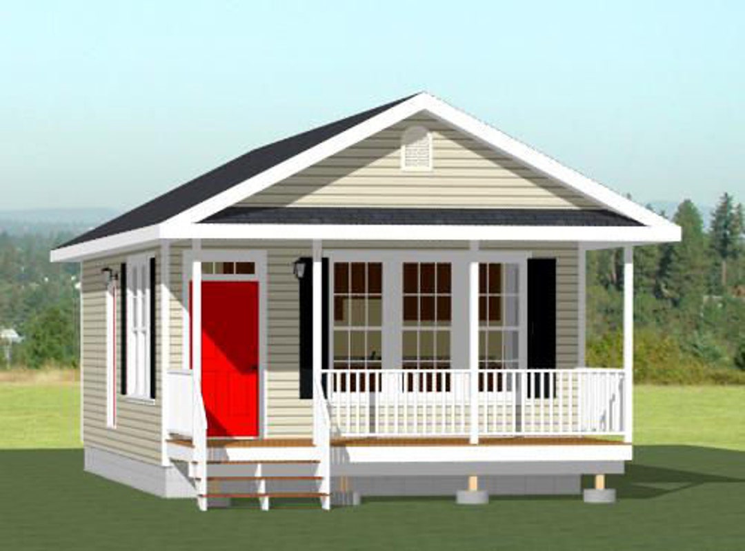 18x30 House -- 1-bedroom 1-bath -- 540 Sq Ft -- PDF Floor Plan ...