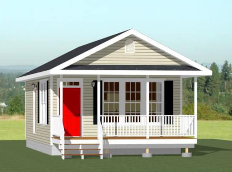 18x30 House -- 1-bedroom 1-bath -- 540 Sq Ft -- PDF Floor Plan ...