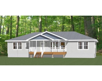 60x30 House Plan - Etsy