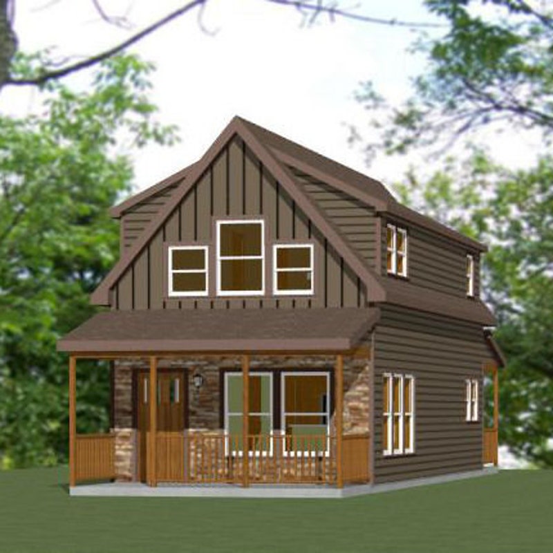 Tiny House Plans 16x40 - Etsy