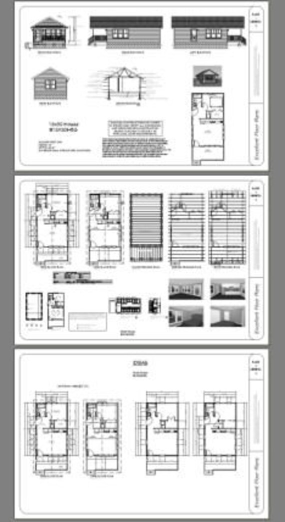 18x30 Tiny House Plans