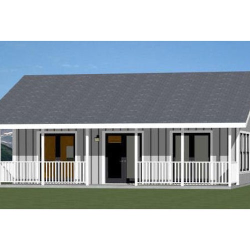 30x26 House 2-bedroom 1-bath 780 Sq Ft PDF Floor Plan - Etsy