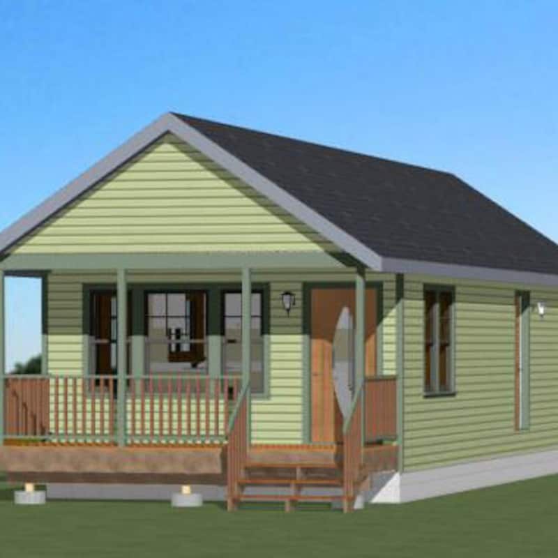 Tiny House Plans 16x40 - Etsy