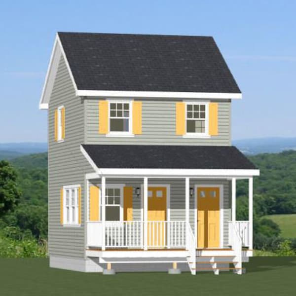 16x20 House Plan - Etsy