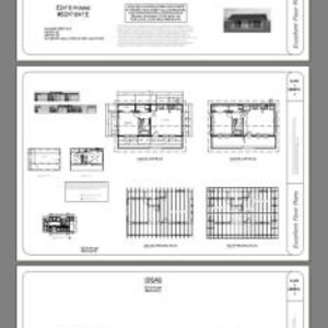 32x16 House -- 1-bedroom 1-bath -- 512 Sq Ft -- PDF Floor Plan ...