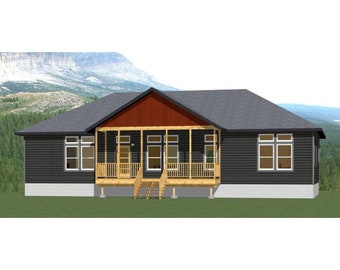 60x30 House Plan - Etsy