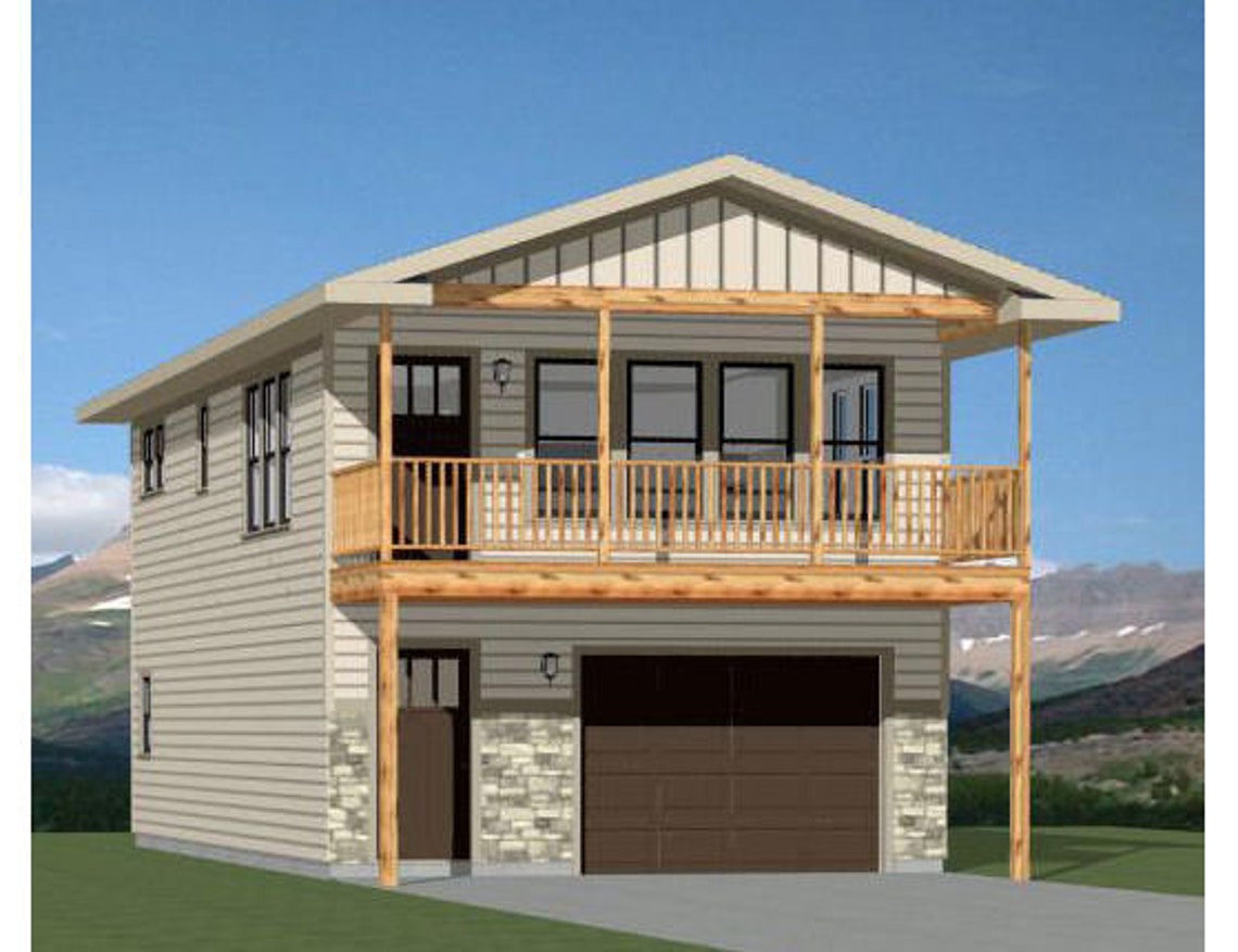 20x40 House -- 2 Bedroom 1.5 Bath -- 859 Sq Ft -- PDF Floor Plan ...