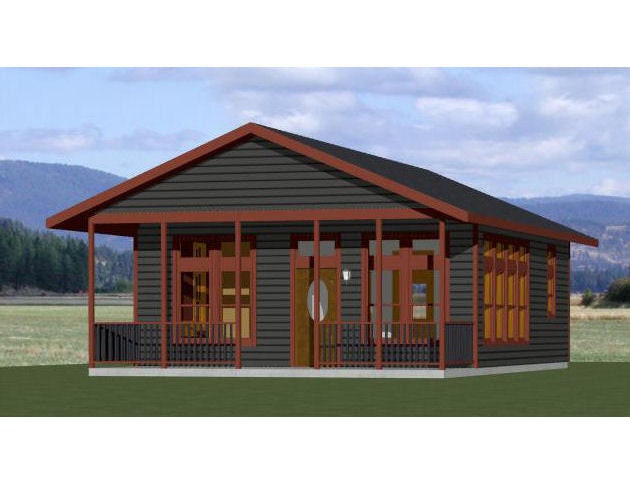 24x40 Small House Plans With Loft