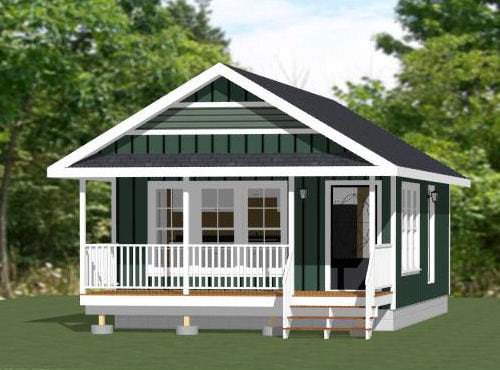 18x30 House -- 1-bedroom 1-bath -- 540 Sq Ft -- PDF Floor Plan ...