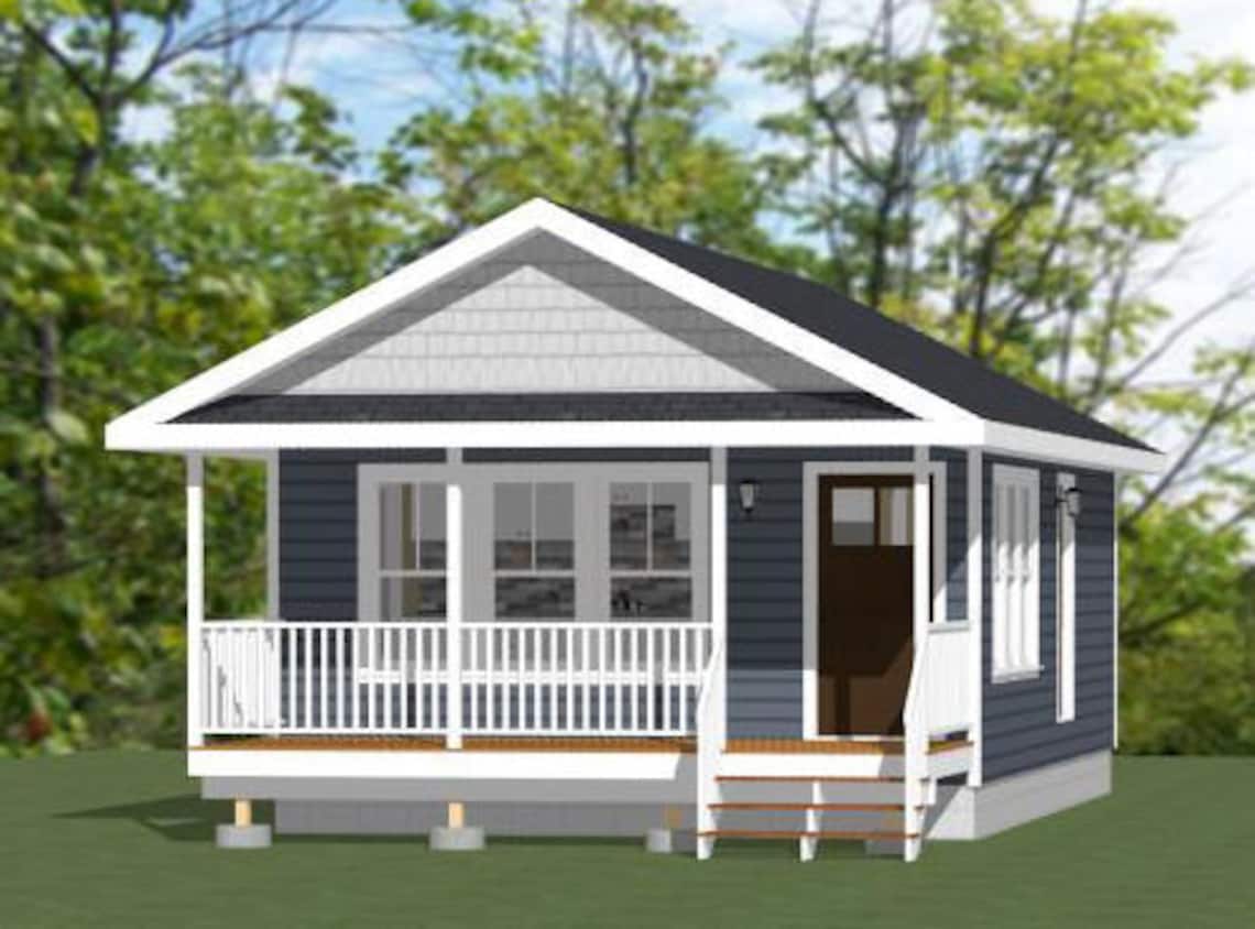 18x30 House -- 1-bedroom 1-bath -- 540 Sq Ft -- PDF Floor Plan ...