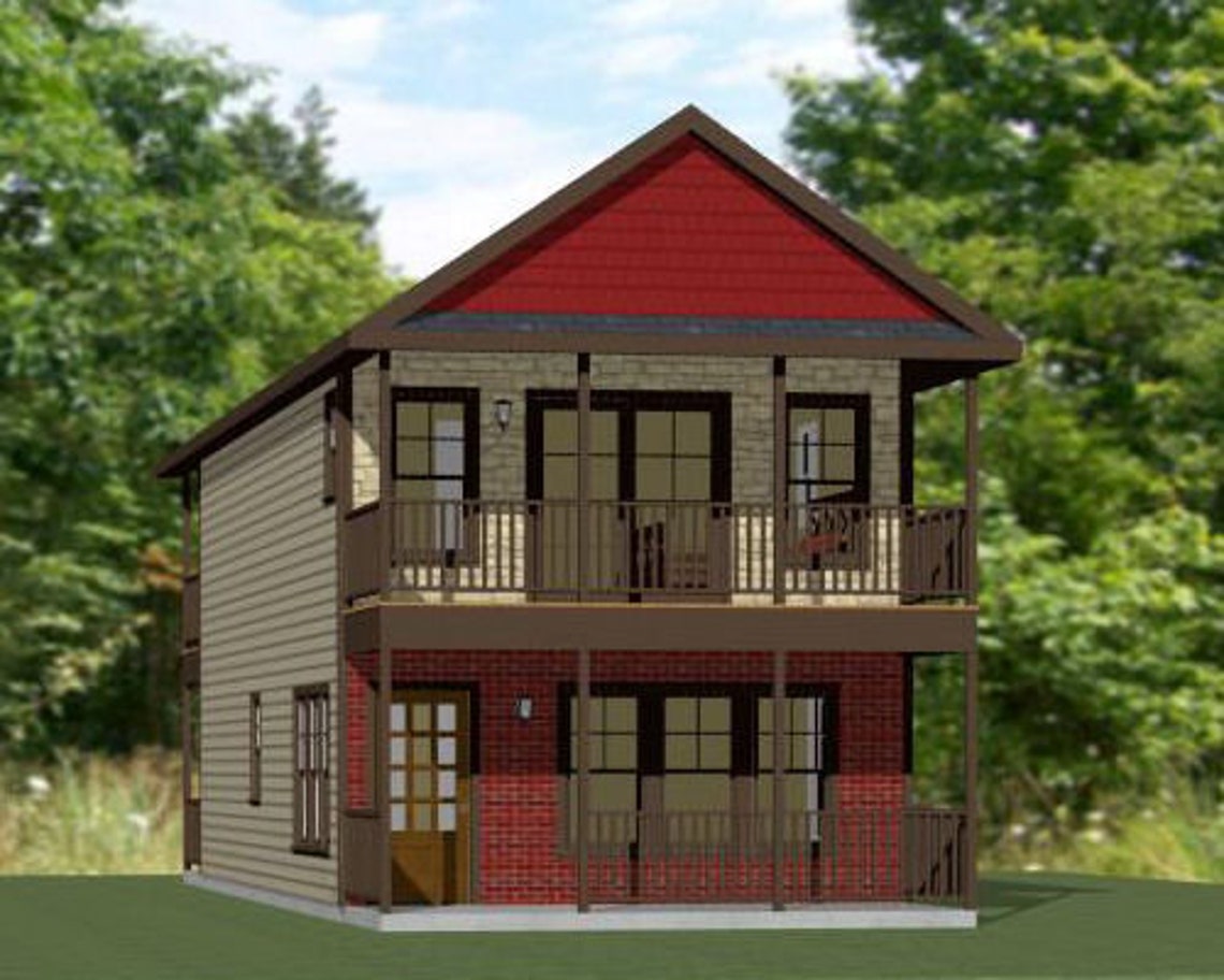 18x40 House -- 3-bedroom 2-bath -- 1,292 Sq Ft -- PDF Floor Plan ...