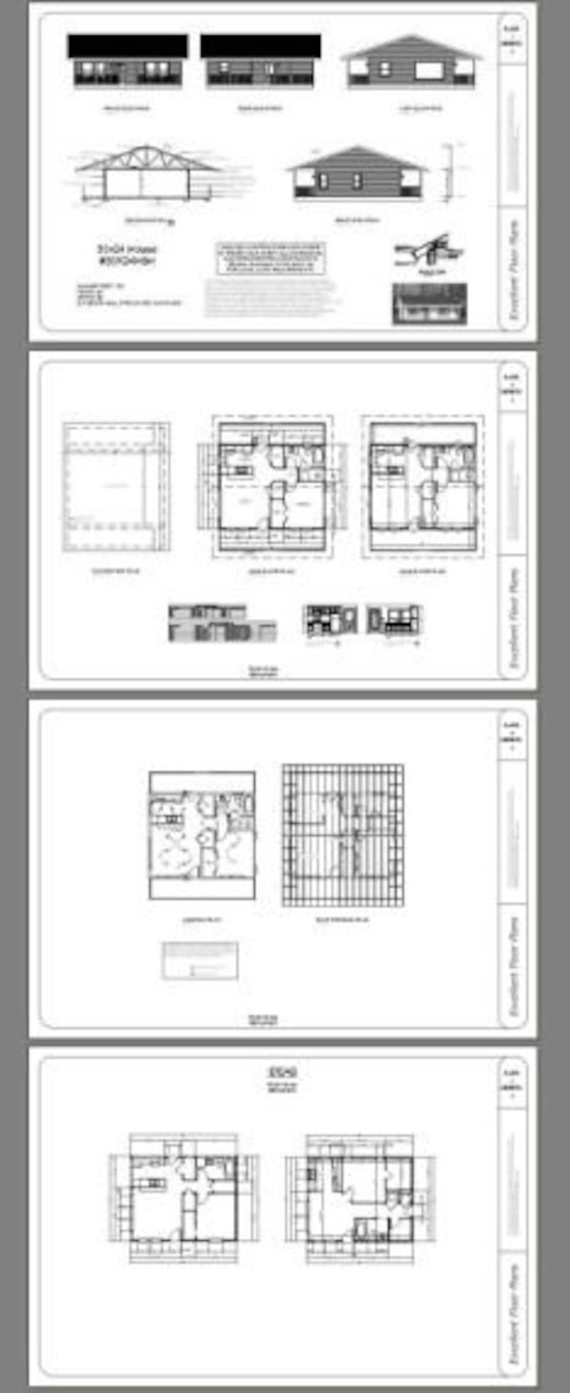 30x24 House 1-bedroom 1-bath 720 Sq Ft PDF Floor Plan - Etsy Canada 30x24 House 1-bedroom 1-bath 720 Sq Ft PDF Floor Plan - Etsy Canada
