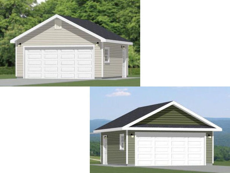 20x20 2 car Garages 400 Sq Ft 8ft Walls PDF Floor Etsy 20x20-2-car-garages-400-sq-ft-8ft-walls-pdf-floor-etsy