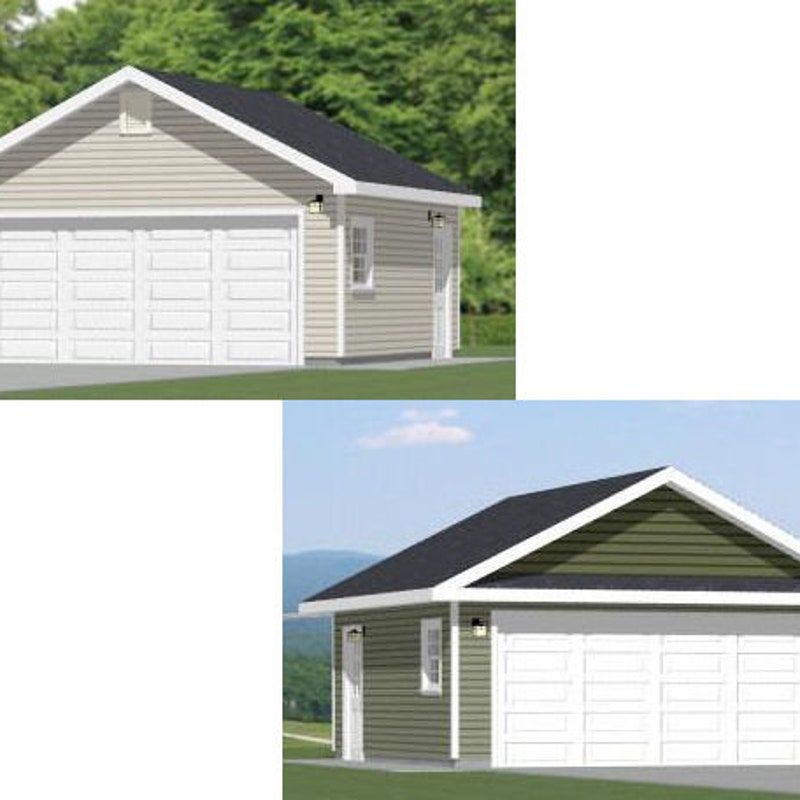 20x20 House Plans Floor - Etsy