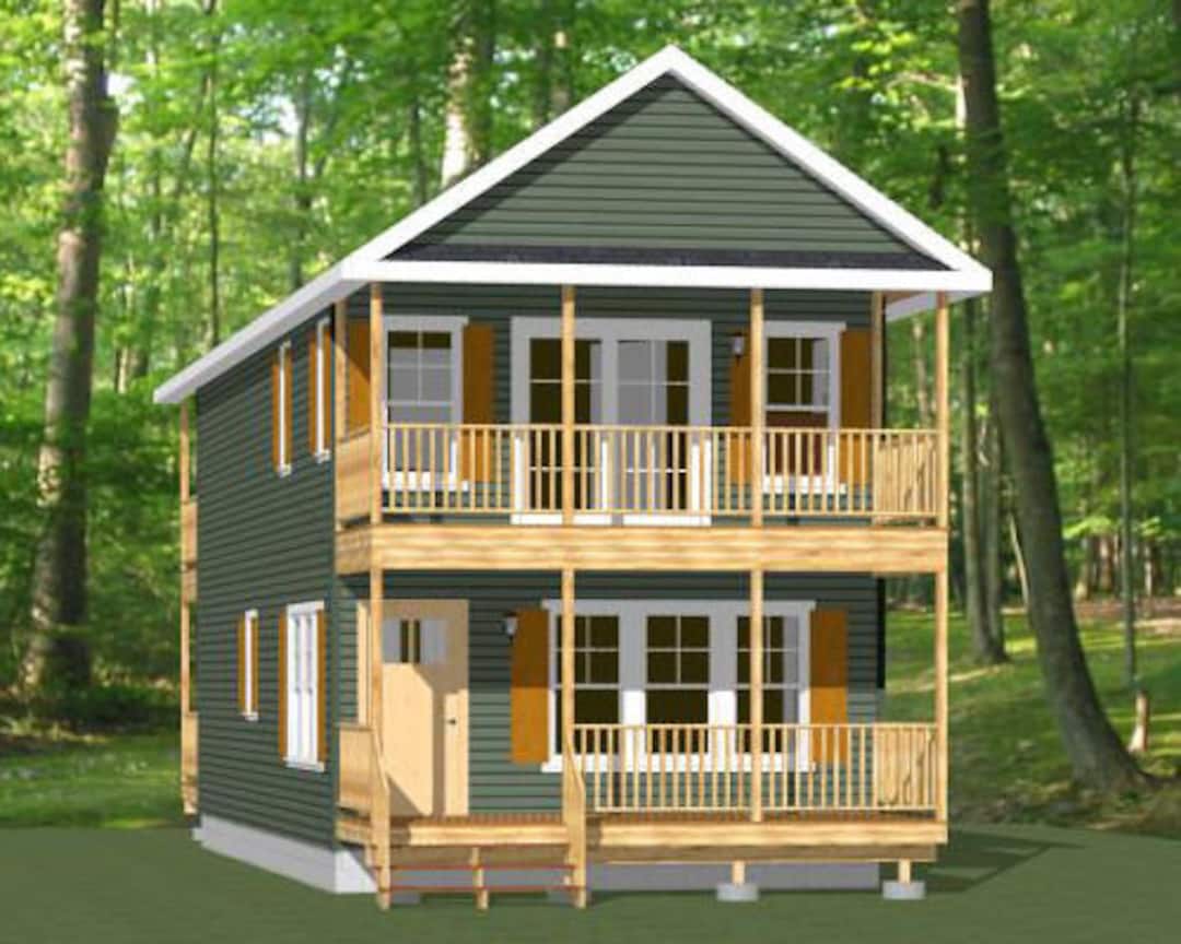 18x40 House -- 3-bedroom 2-bath -- 1,292 Sq Ft -- PDF Floor Plan ...