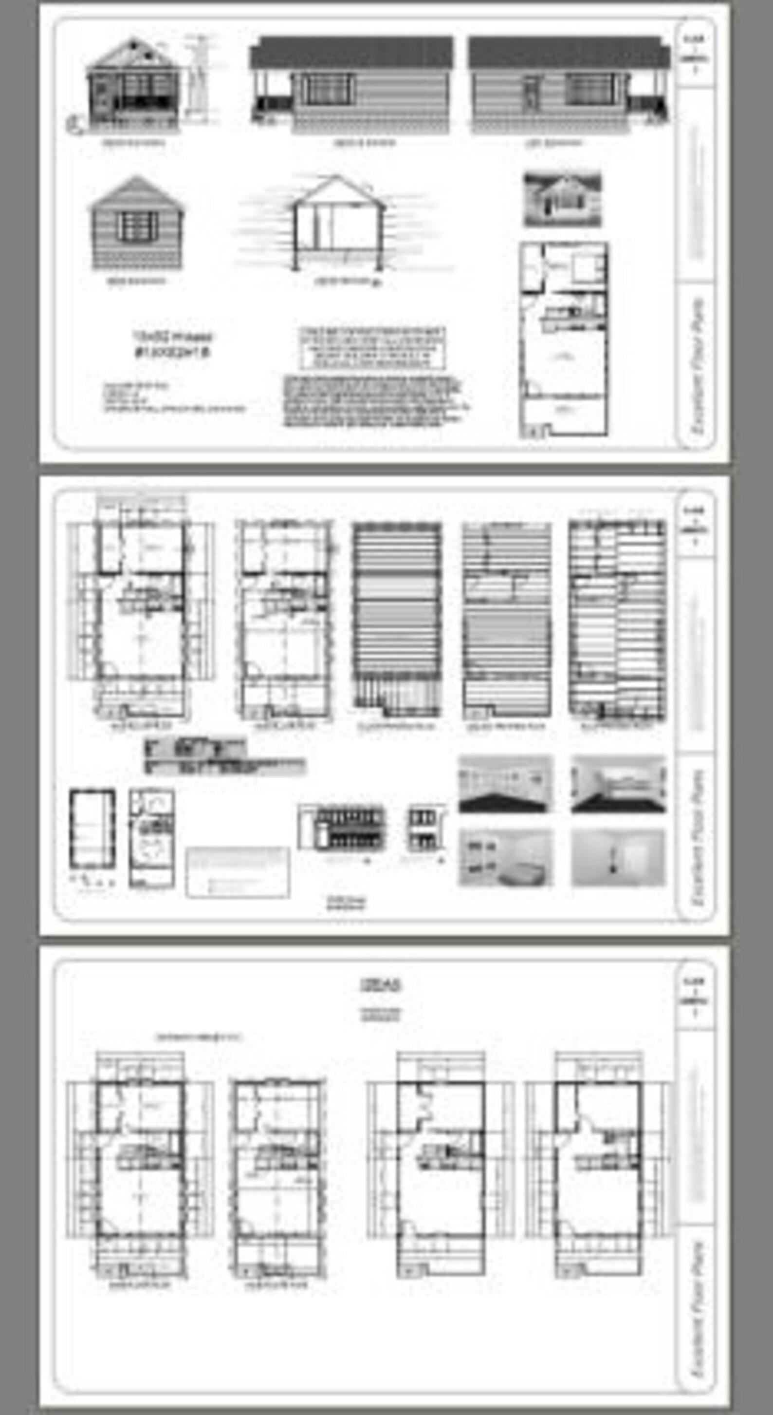 18x32 House 1-bedroom 1-bath 576 Sq Ft PDF Floor Plan - Etsy