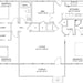 46x30 House -- 3-bedroom 2-bath -- 1,380 Sq Ft -- PDF Floor Plan ...