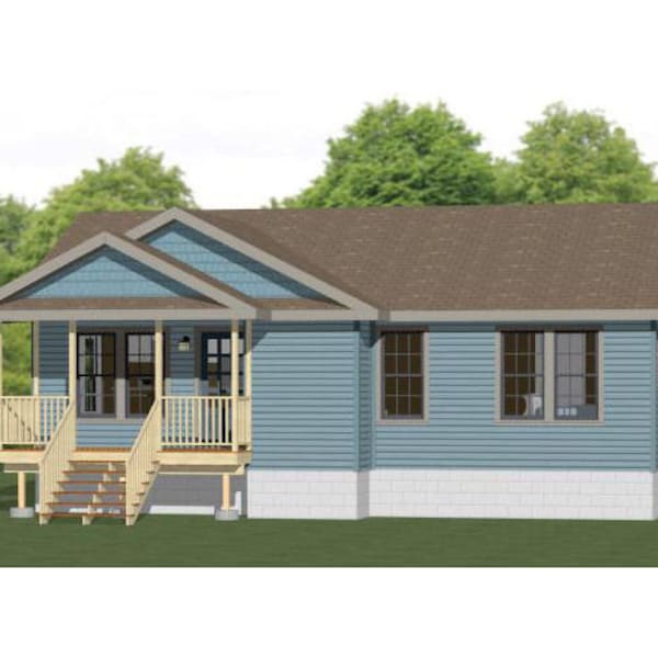 36x24 Floor Plan - Etsy