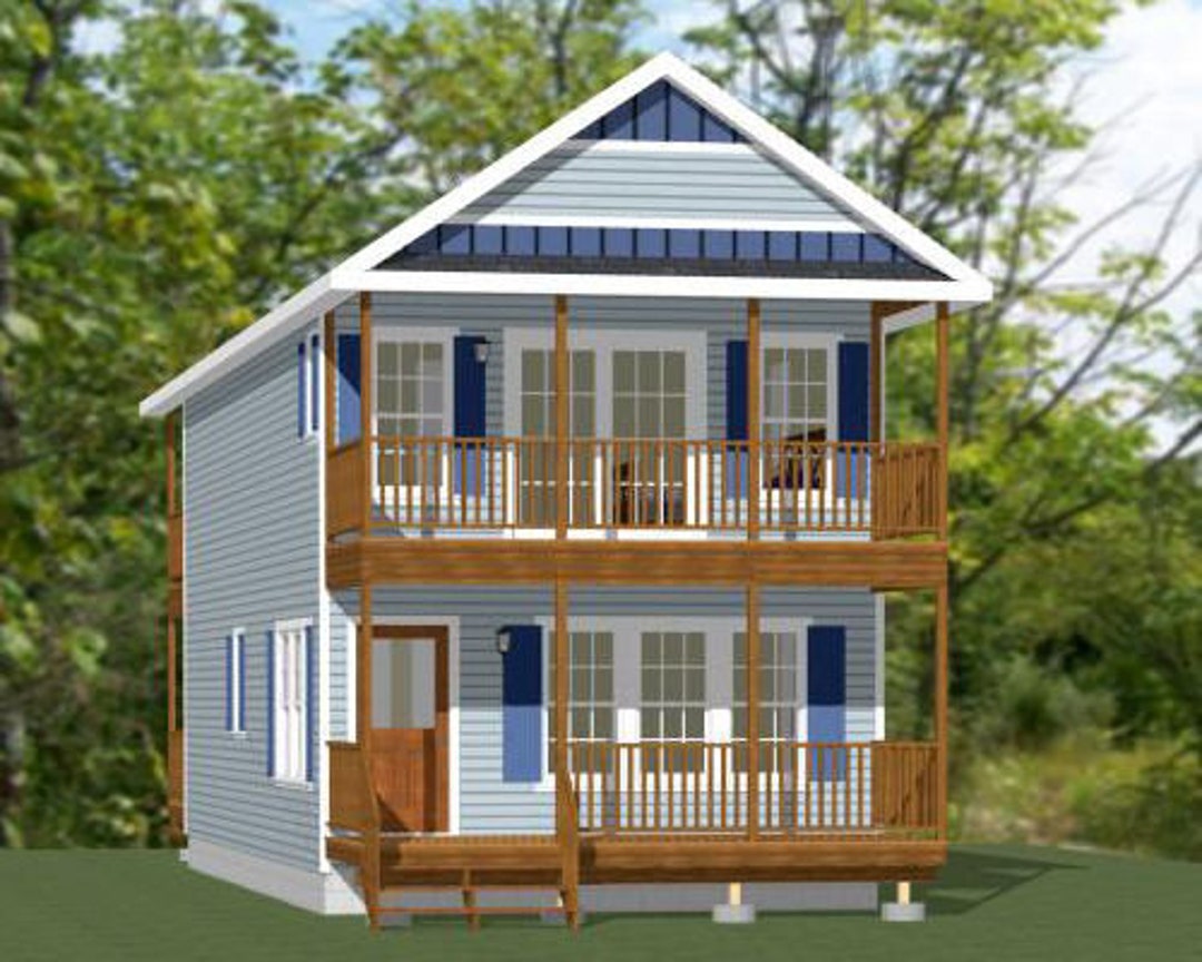 18x40 House -- 3-bedroom 2-bath -- 1,292 Sq Ft -- PDF Floor Plan ...