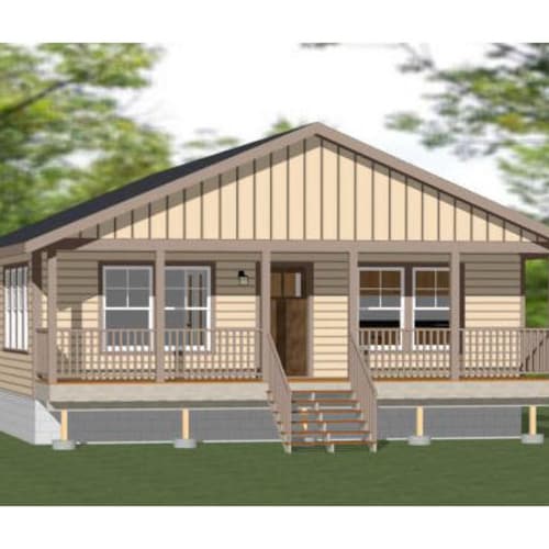 30x40 House 3-bedroom 2-bath 1200 Sq Ft PDF Floor - Etsy