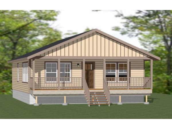 30x40 House -- 3-bedroom 2-bath -- 1,200 Sq Ft -- PDF Floor Plan ...