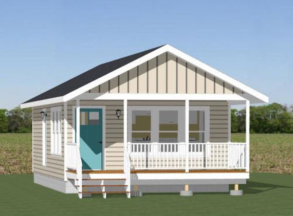 18x30 House 1-bedroom 1-bath 540 Sq Ft PDF Floor Plan - Etsy