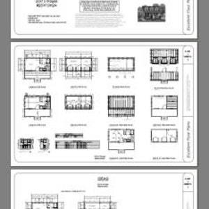 20x10 Tiny House -- 1-bedroom 1-bath -- 281 Sq Ft -- PDF Floor Plan ...